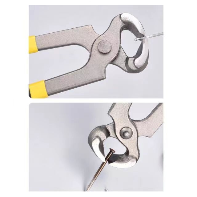 Carpenter pincer with comfortable dipped handle, anti-rust, sharp ...