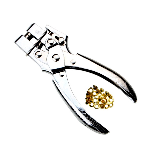 Multi-function Eyelet punch pliers, Heavy duty, Hole Punching & Button ...