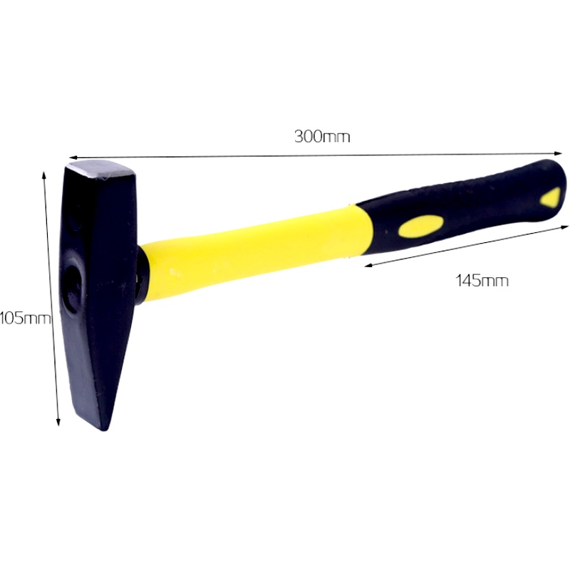 Professional German type machinist hammer, with fiberglass plastic ...